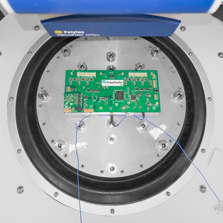 QTec vibrometers for shaker control - Polytec