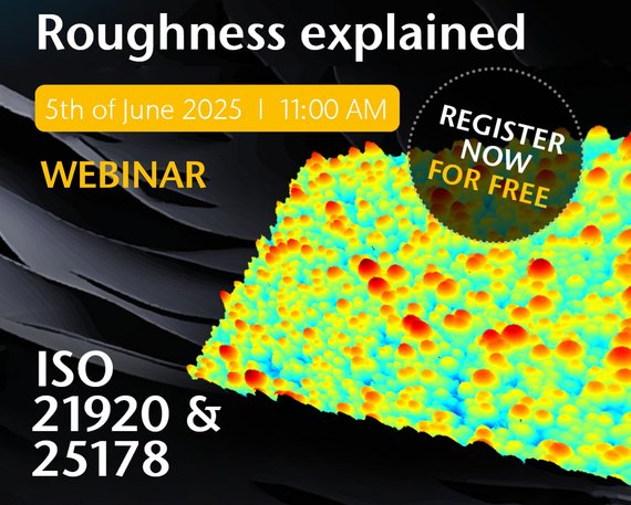 Surface roughness acc. ISO 21920 - Polytec