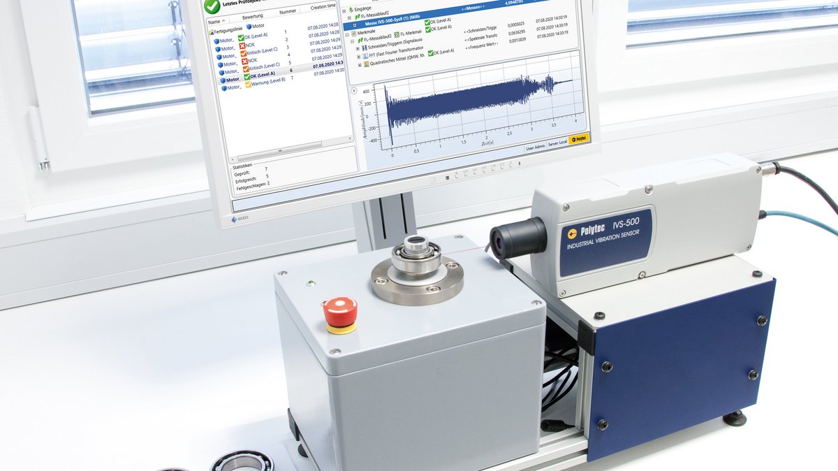 Software für akustische Güteprüfung - Polytec GmbH