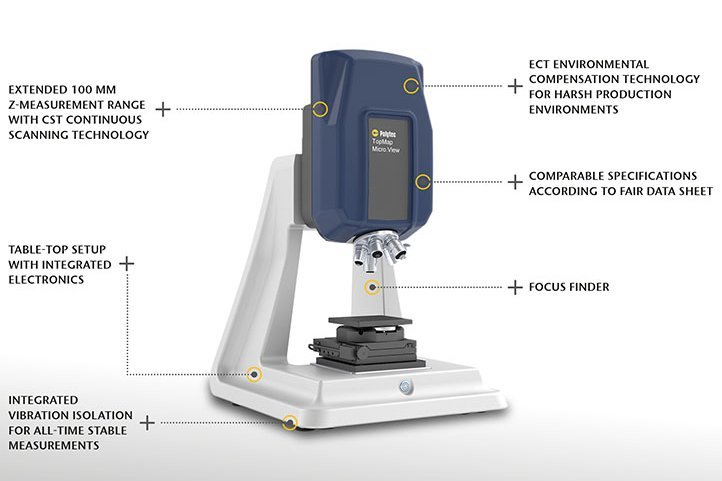 Surface metrology products - Micro.View® TMS-1400 - Polytec