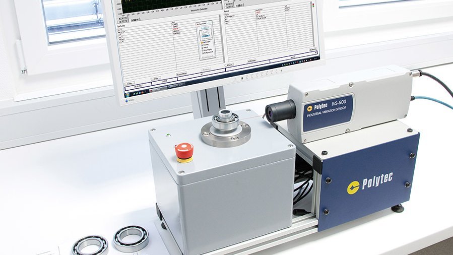 Efficient quality control by using optical vibration measurement - Polytec